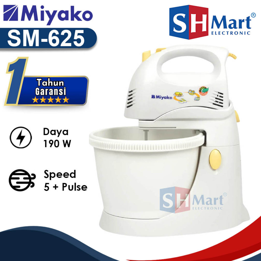 Jual Miyako Stand Mixer SM 625 / Mixer Berdiri SM625 | Shopee Indonesia
