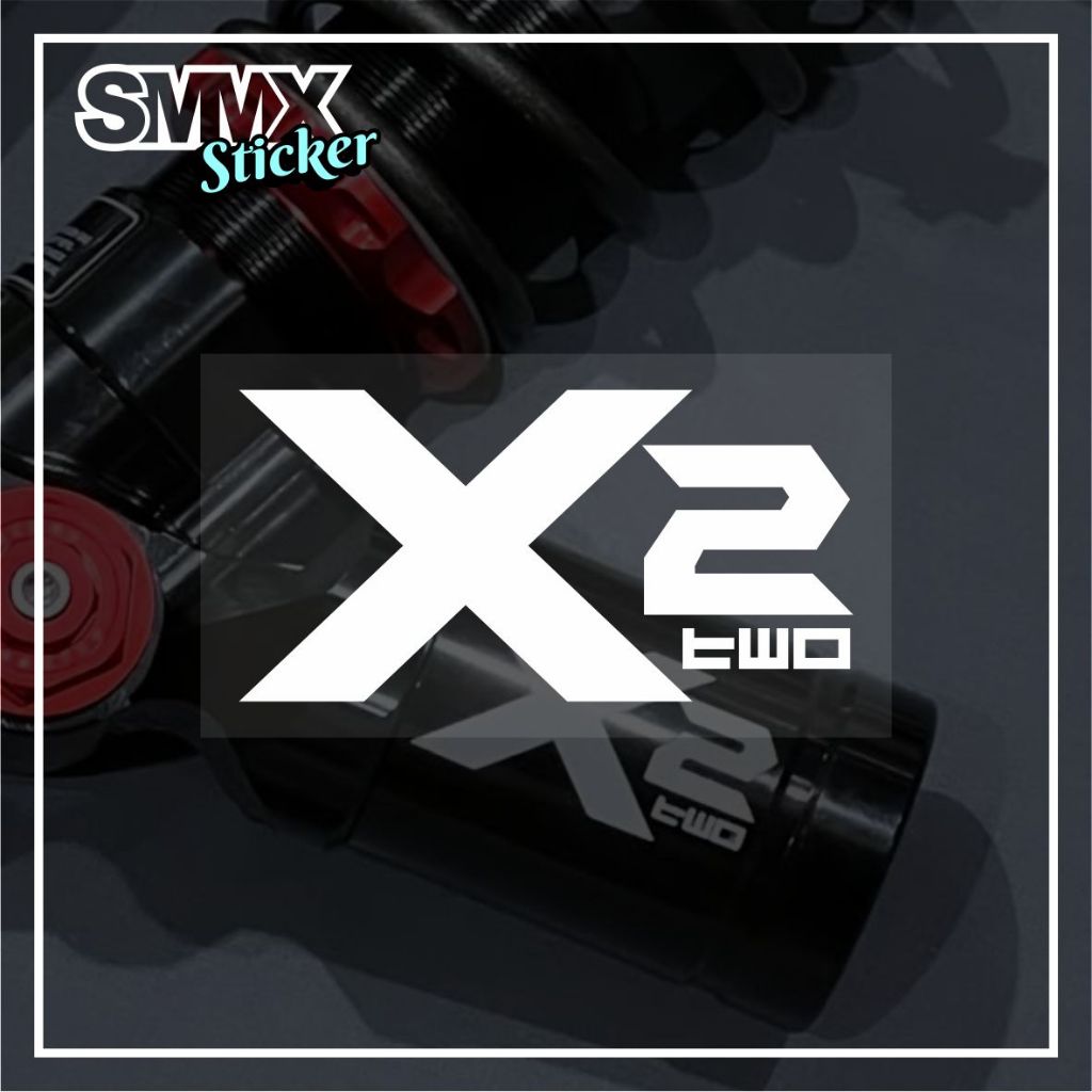 Jual Sticker shock tabung X2 Two White Ink Waterproof | Shopee Indonesia