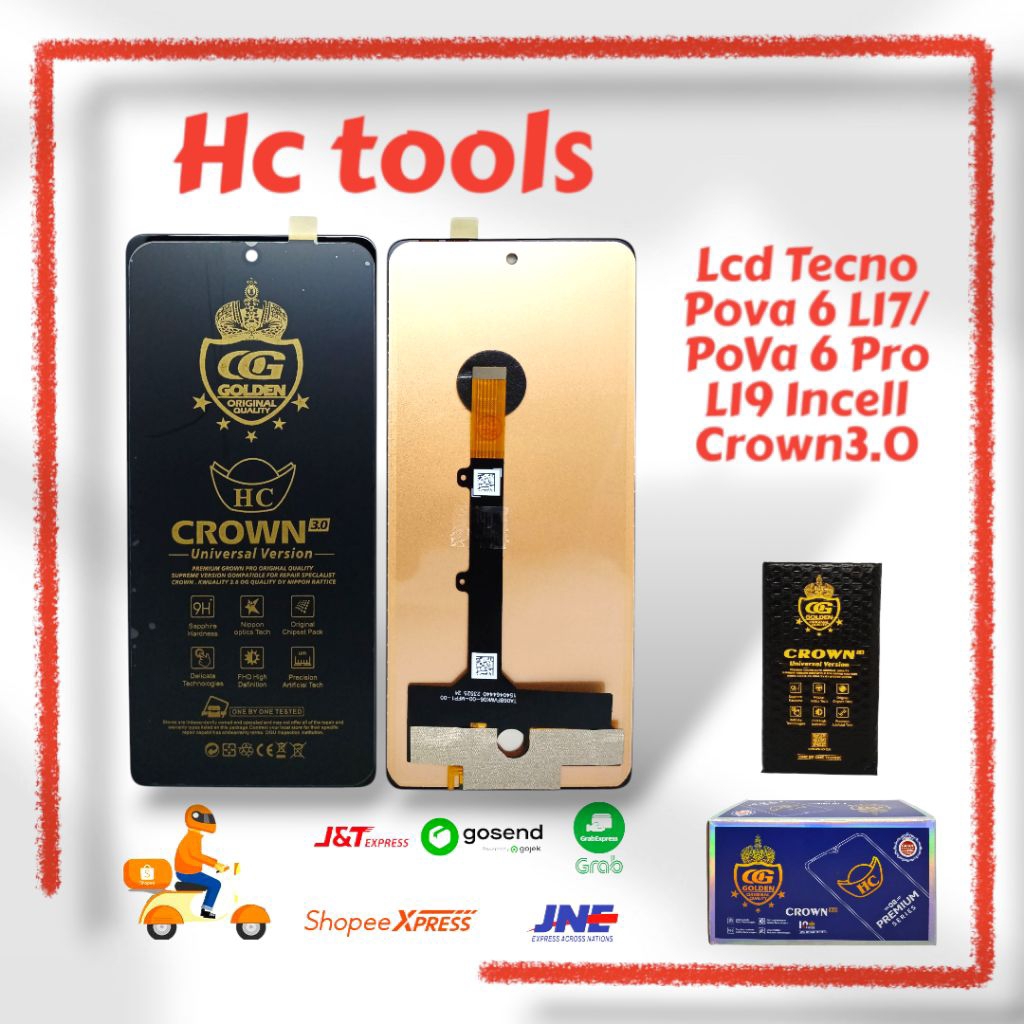 Jual LCD TOUCHSCREEN TECNO POVA 6 LI7/POVA 6 PRO 5G LI9 INCELL | Shopee ...
