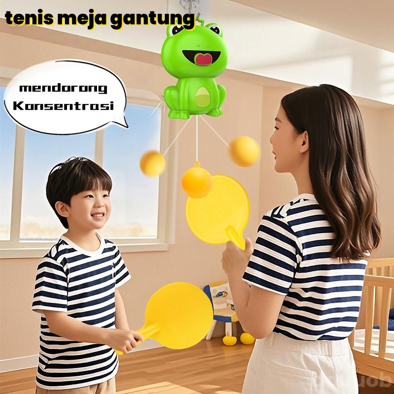 Jual Mainan Anak Gantung Pingpong Set/raket mainan anak/bola anak ...