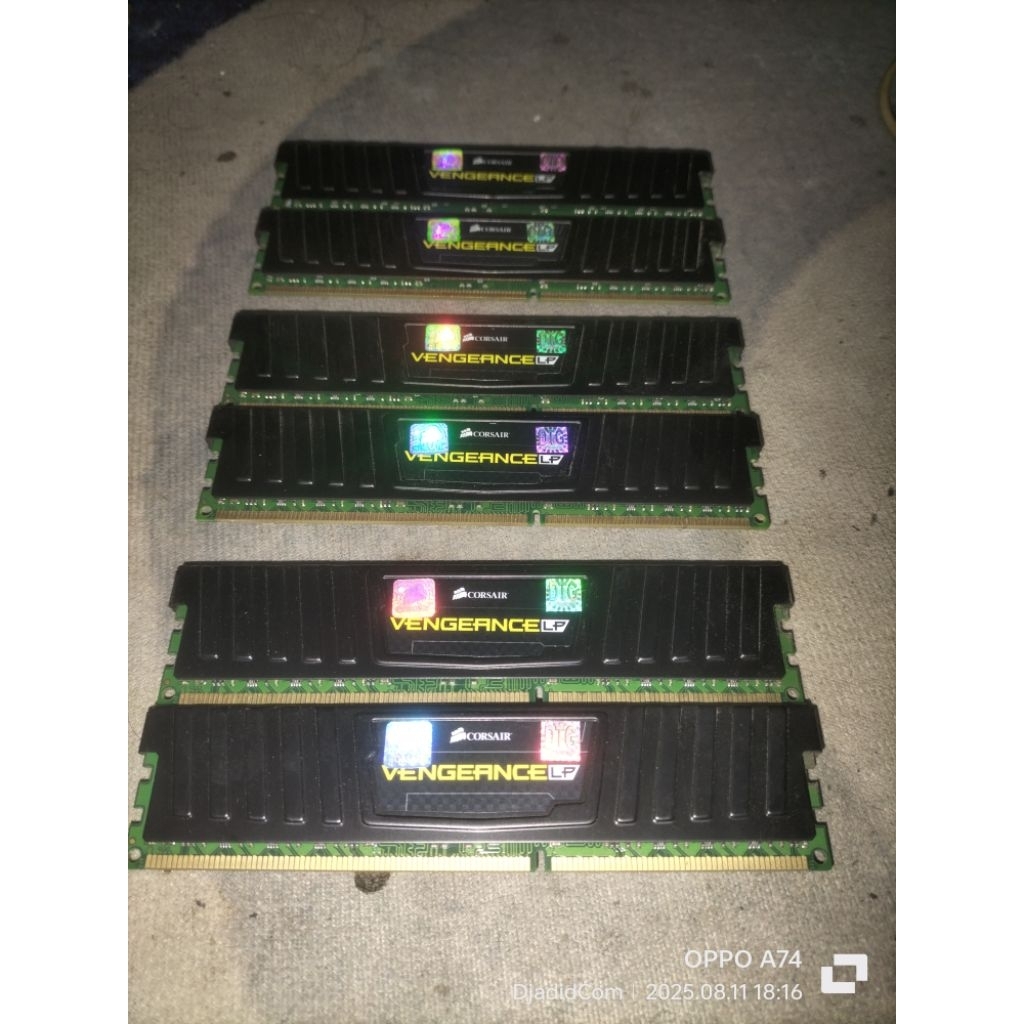 Jual Ram Gaming DDR3 CORSAIR 16GB (2X8GB) 1600mhz | Shopee Indonesia