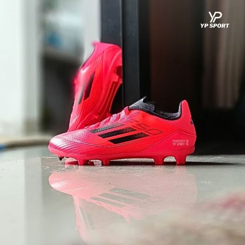 Jual sepatu bola anak adidas f50 league fg Turbo aurora platinum IF1377 ...