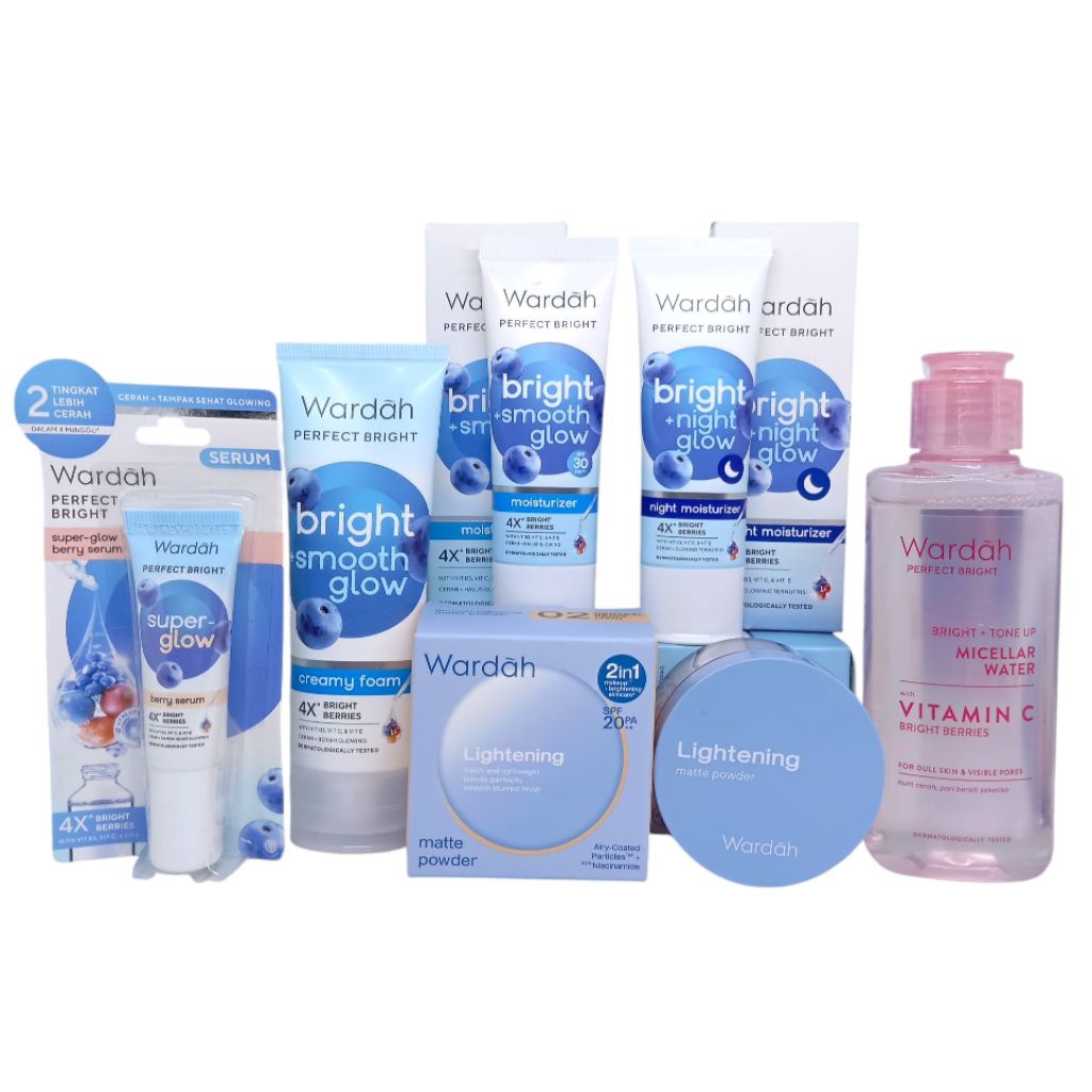 Jual Paket Wardah Perfect Bright Oil Control Lengkap/Paket Wardah ...
