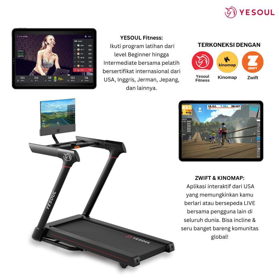 Jual Yesoul T3 Plus Smart Treadmill Foldable | Shopee Indonesia