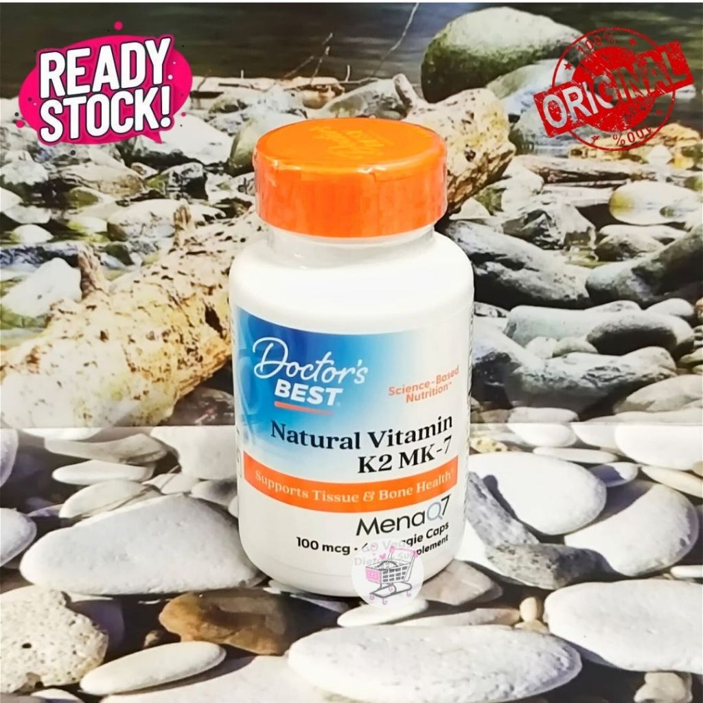 Jual (100% ORIGINAL) DOCTORS BEST - Natural K2 Vitamin MK7 MenaQ7 ...