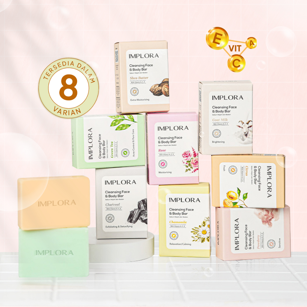 Jual [GIFT] Implora Cleansing Face & Body Bar Soap - Not For Sale ...