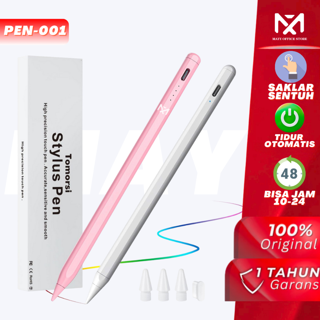 Jual Mayy Official Id Stylus Pen for IOS Android Tablet Universal ...