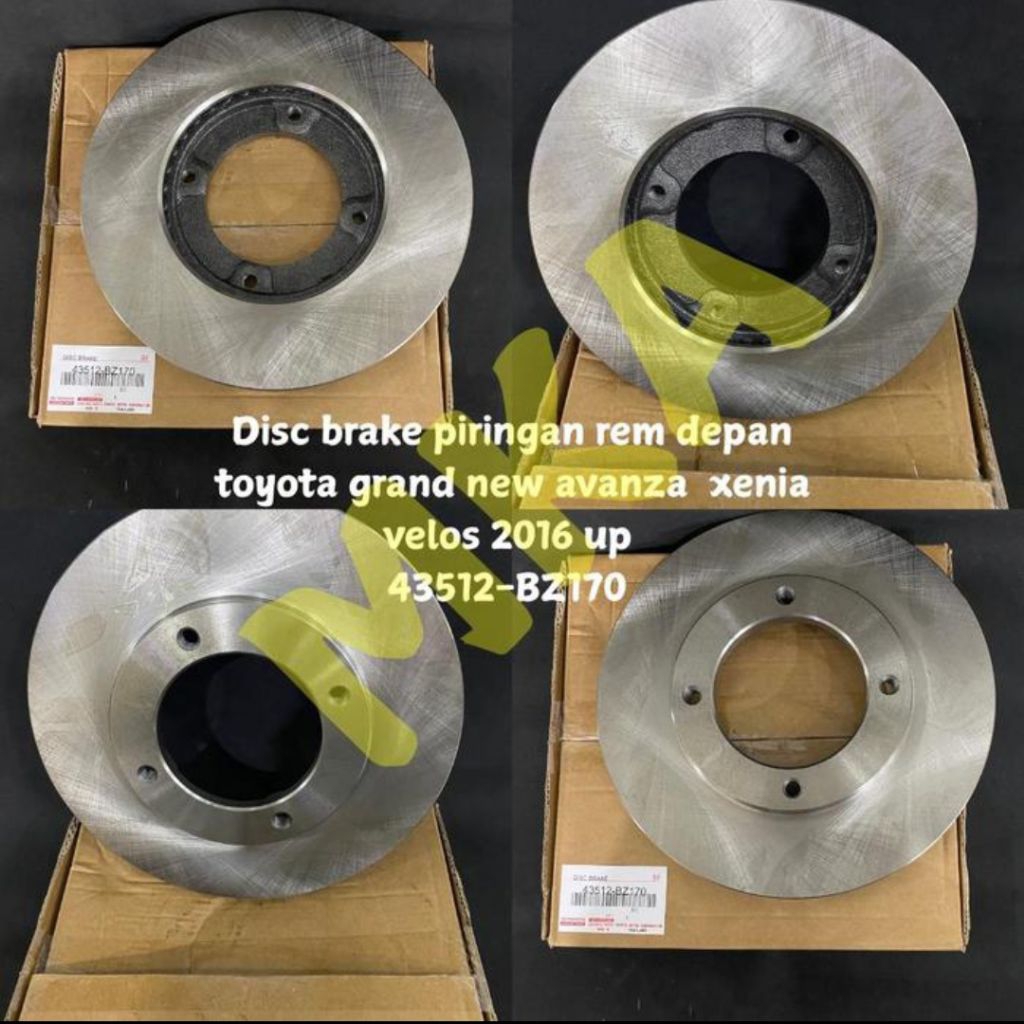 Jual DISC BRAKE KAMPAS REM DEPAN VELOZ GRAND NEW AVANZA XENIA 2016 UP ...