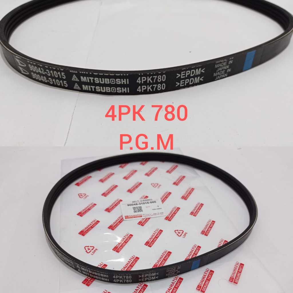 Jual FAN BELT VAN BELT TALI KIPAS V BELT RIB BELT OEM 4PK 780 FEROZA ...