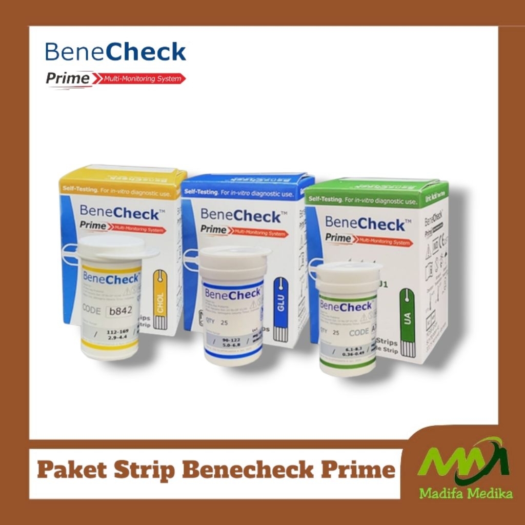 Jual Paket Strip Benecheck Prime GCU Paket Strip Benecheck Prime Gula ...