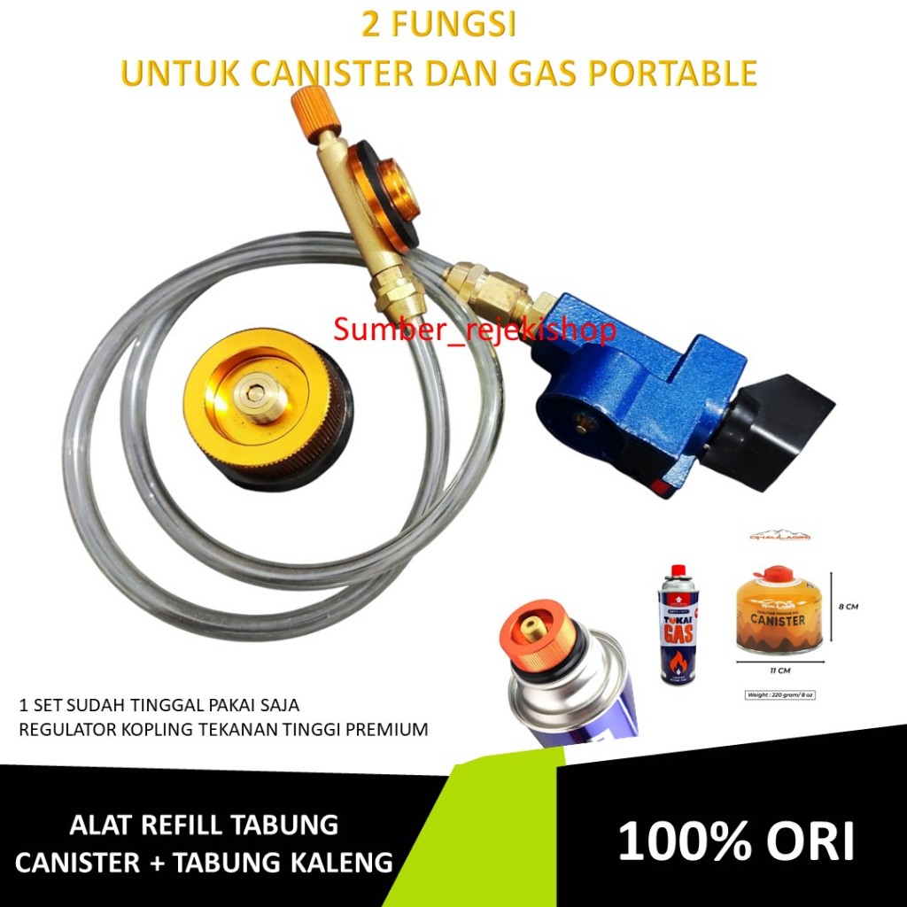 Jual Refil alat isi ulang gas kaleng dan tabung canister | Shopee Indonesia