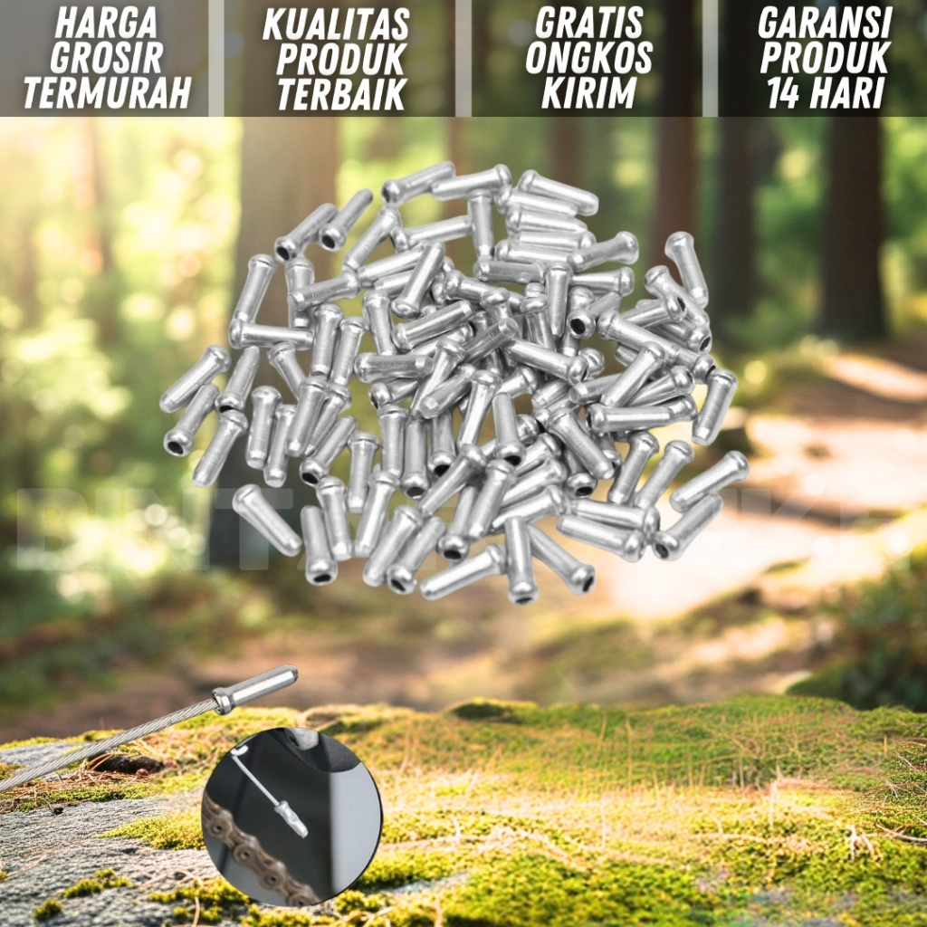 Jual End Cap Ferrule Alloy - Penutup Ujung Kawat Shifter dan Rem Sepeda ...