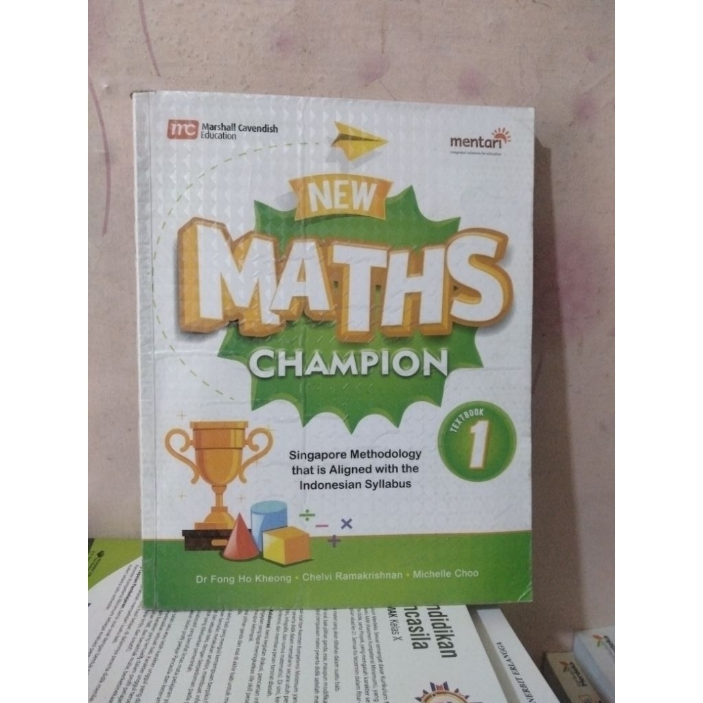 Jual buku new maths champion 1 textbook | Shopee Indonesia