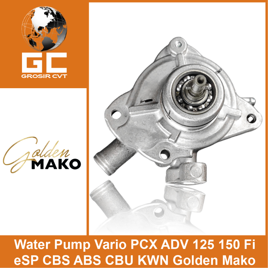 Jual Golden Mako Water Pump Radiator Assy Vario PCX ADV 125 150 Fi eSP Led Old New CBS ABS CBU ...