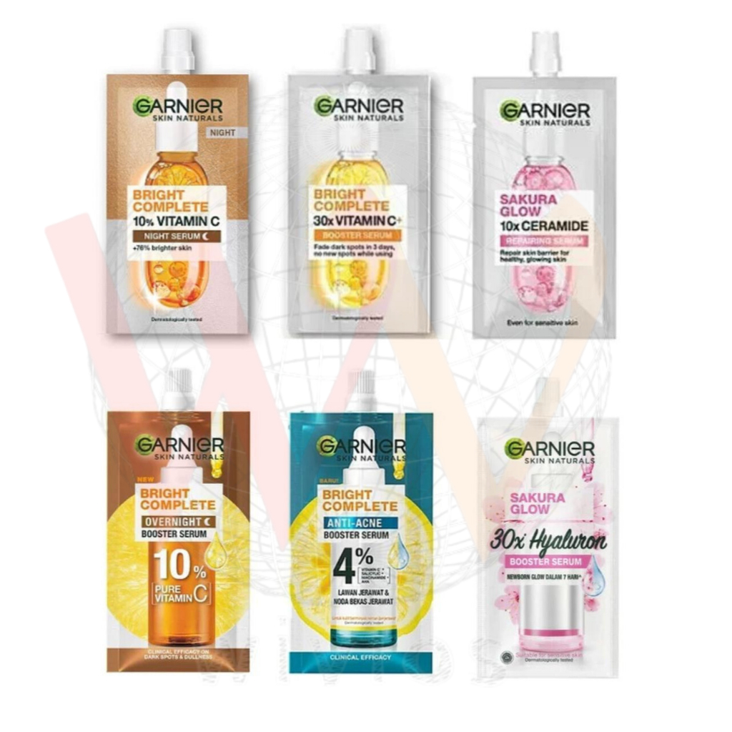 Jual Garnier Sachet Serum Travel Size - Varian Sakura Glow (Pink ...