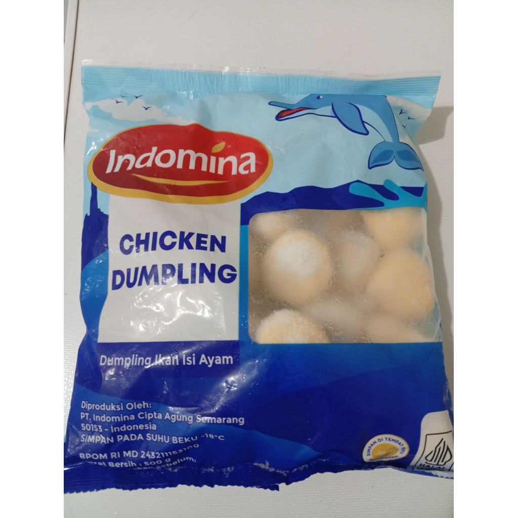 Jual Indomina Chicken Dumpling Ayam 500g | Shopee Indonesia