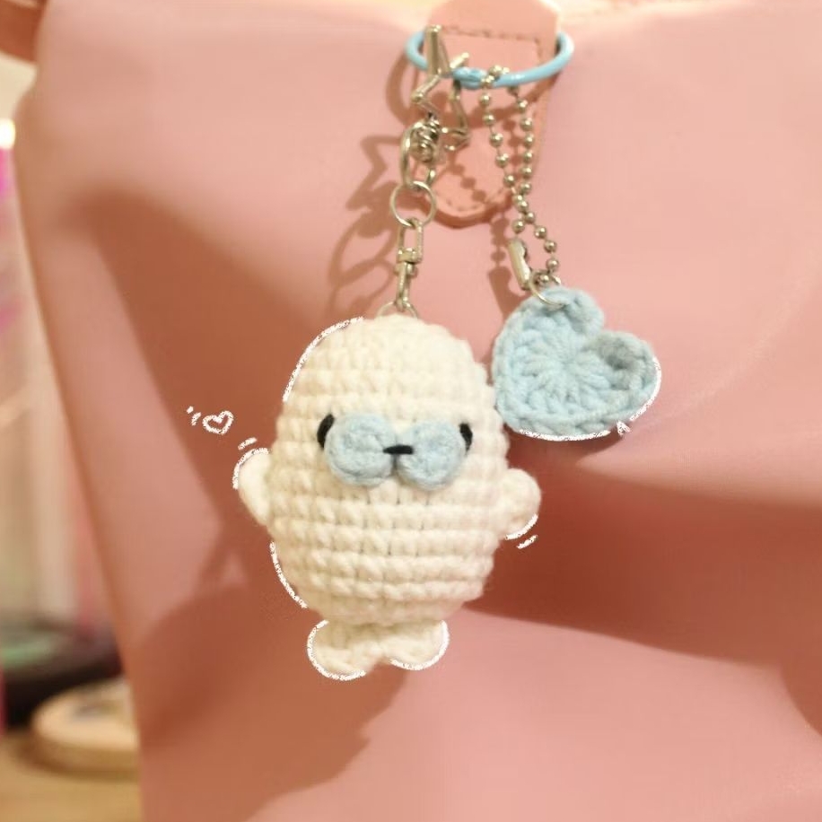 Jual Crochet Seal Keychain | Shopee Indonesia