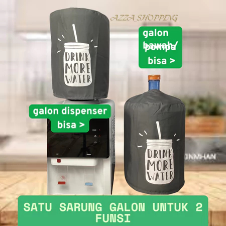 Jual Sarung Galon Dispenser Aesthetic Multifungsi 2 in 1 bisa galon ...
