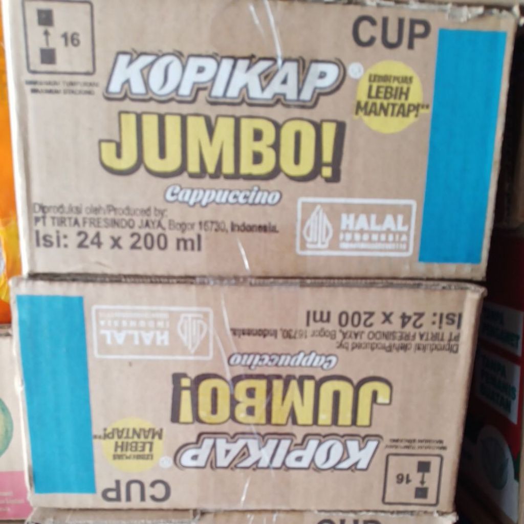 Jual Minuman Kopikap jumbo 2k /ds | Shopee Indonesia