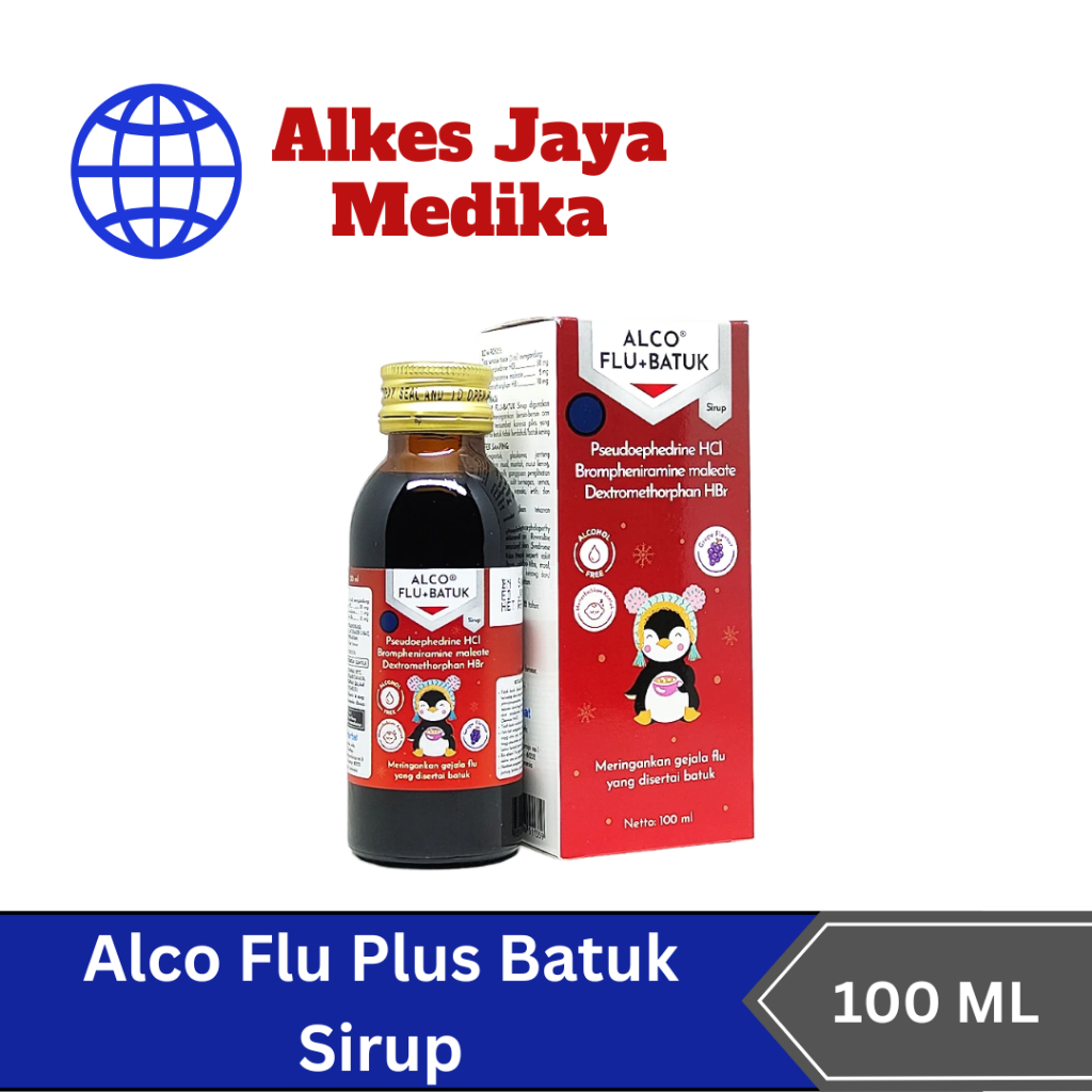 Jual Alco Flu Plus Batuk Sirup 100ml - Obat Pilek Batuk Anak | Shopee ...