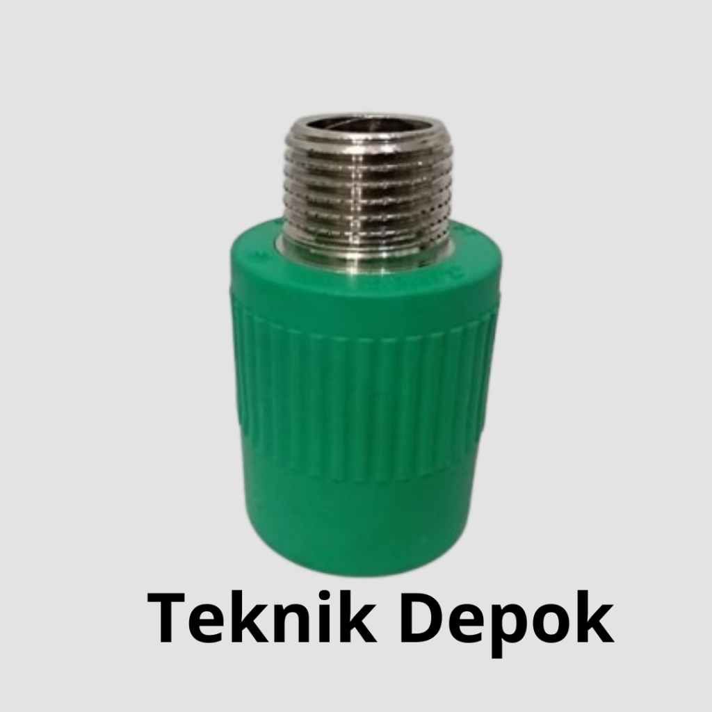Jual Sok Drat Luar Ppr 1 x 3/4 Inch Sambungan Pipa Air Panas Dingin ...