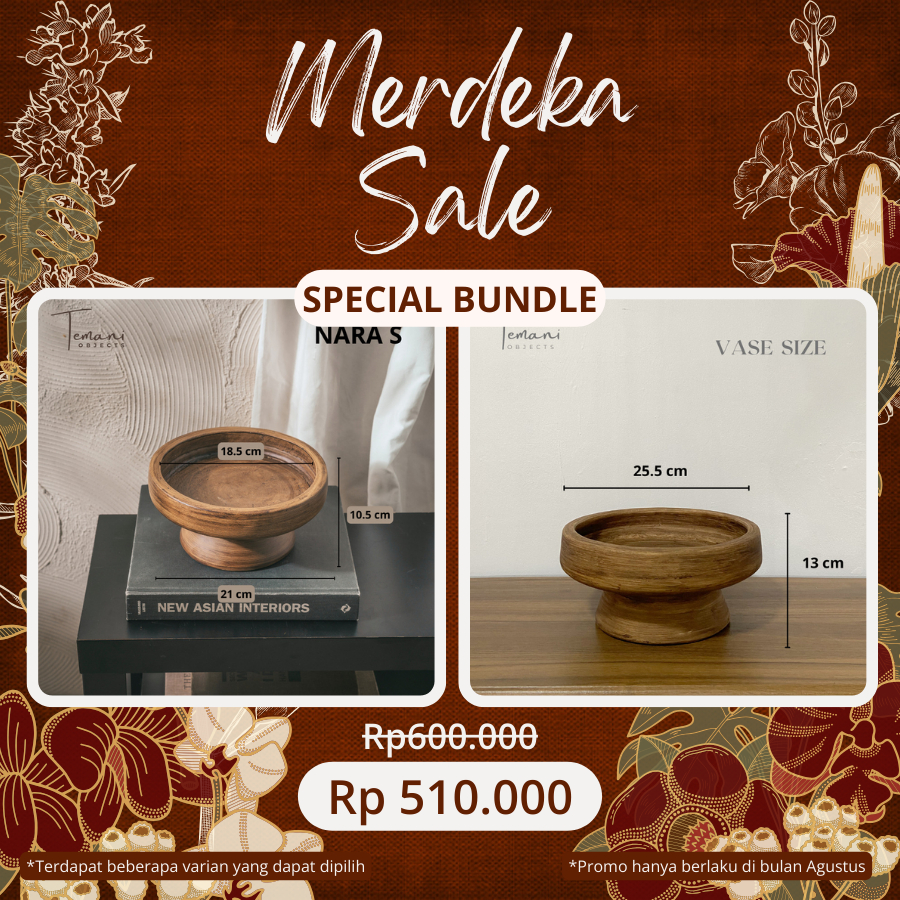 Jual Temani Objects Special Bundle Merdeka Sale Vase Bunga Cantik/Promo ...