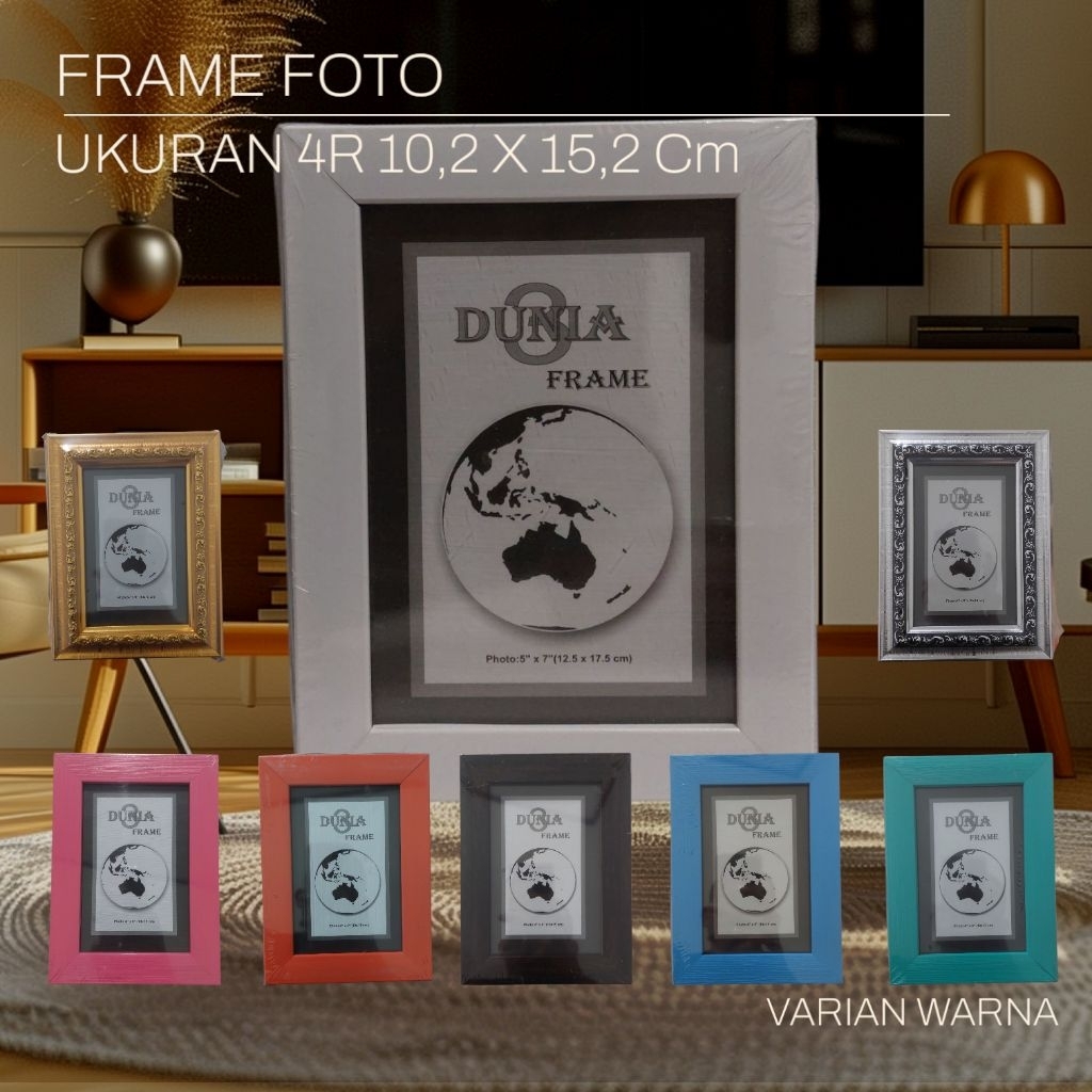 Jual FRAME FOTO 4R/BINGKAI FOTO 4R / pigura 4r (10x15cm) bingkai ...