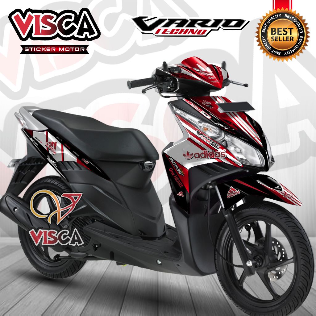 Jual Decal Vario 110 Techno Full Body Stiker Vario 110 Techno Full Body ...