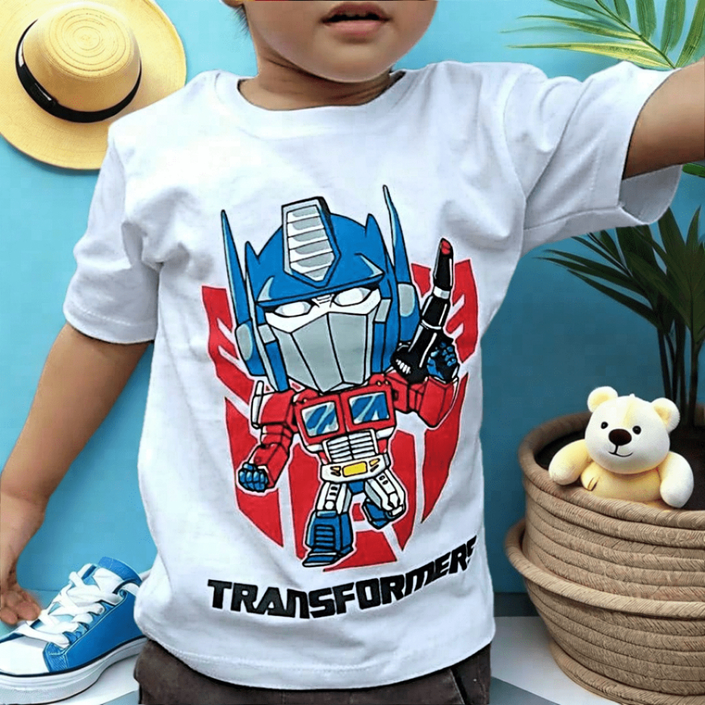 Jual Baju Kaos Anak Bayi Laki-Laki Optimus Prime 6Bulan-3Tahun - BRO01 ...