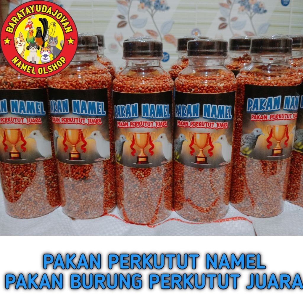 Jual PAKAN NAMEL PAKAN BURUNG PERKUTUT JUARA | Shopee Indonesia