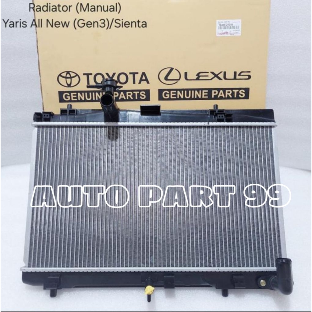 Jual RADIATOR ASSY TOYOTA SIENTA ALL NEW YARIS ORIGINAL DENSO JAPAN ...