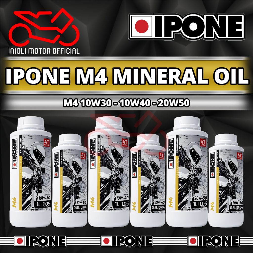 Jual OLI IPONE M4 10W30 10W-30 10W40 10W-40 20W-50 20W50 800ML 0.8L ...