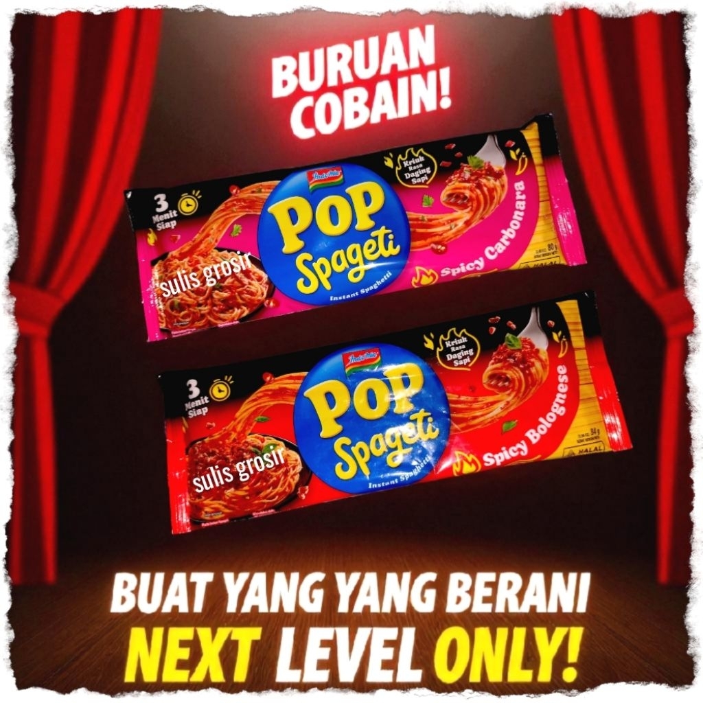 Jual Pop Spageti Spicy Bolognese dan Carbonars | Shopee Indonesia