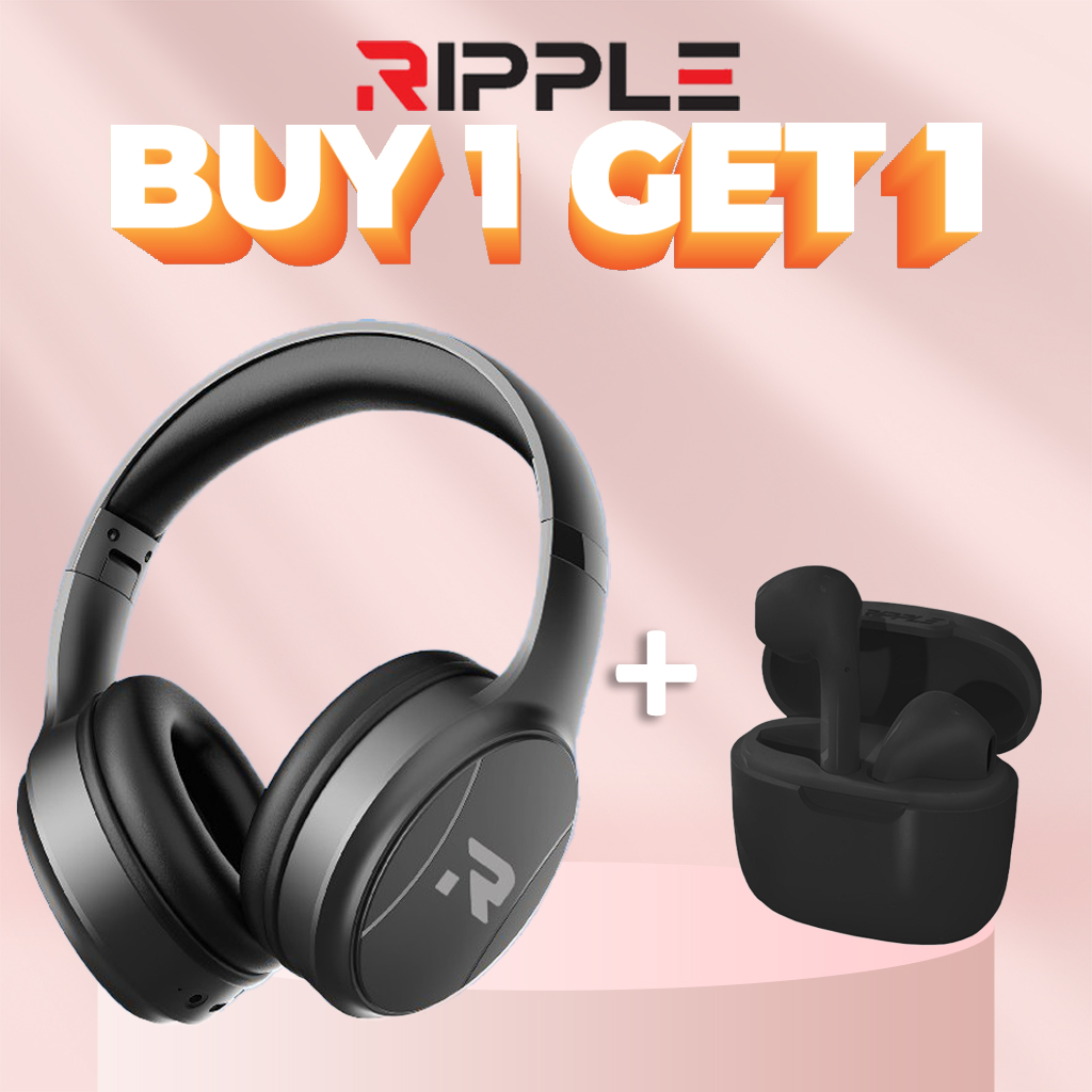 Jual Buy 1 Get 1Ripple Headphone Bluetoothv5.4 A011+True go TWS ...
