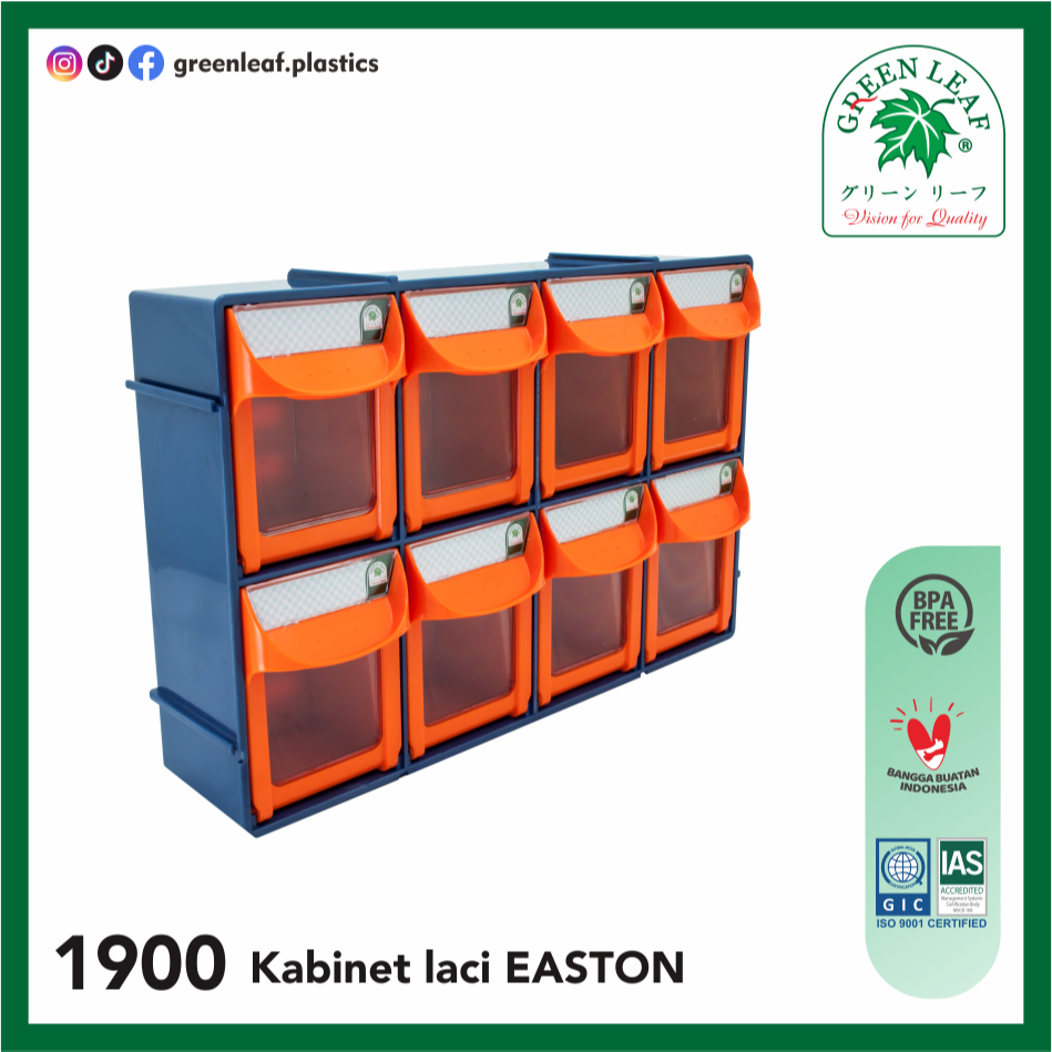 Jual GREEN LEAF kabinet laci EASTON - 8 laci (1900) | Shopee Indonesia