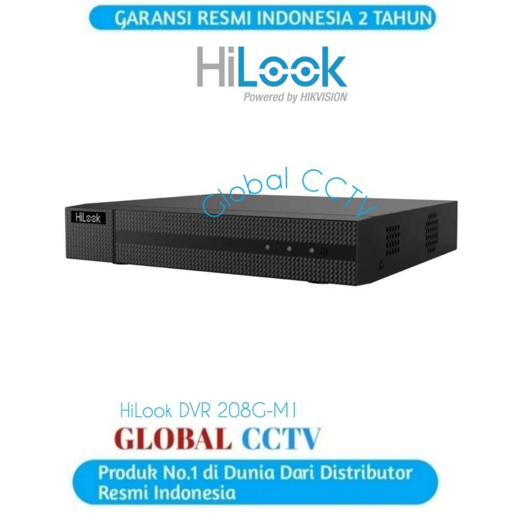 Jual DVR HILOOK 208G-M1 DVR 8 CHANNEL HILOOK TURBO HD AUDIO DVR ...