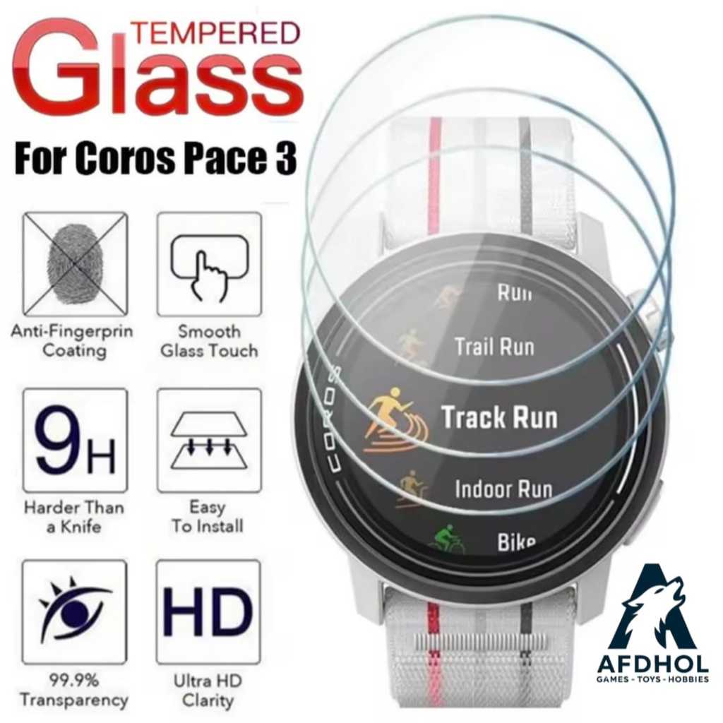 Jual TEMPERED GLASS COROS PACE 3 ANTI GORES SCREEN GUARD LCD SMARTWATCH ...