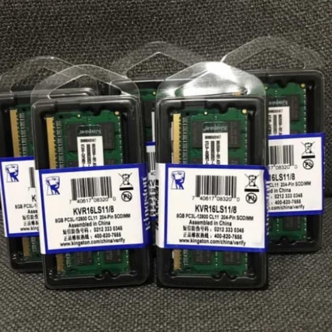 Jual Ram Sodim Kingston DDR3 8GB PC3L PC12800 ( KVR16LS11/8 ) 1.35V | Shopee Indonesia