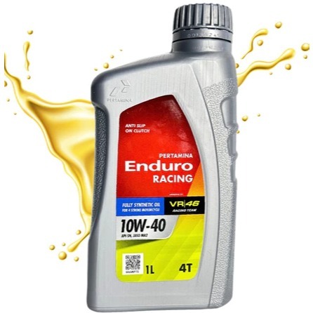 Jual OLI ENDURO RACING 4T 1LITER SAE 10W-40 JASO MA2 API SN OIL ...