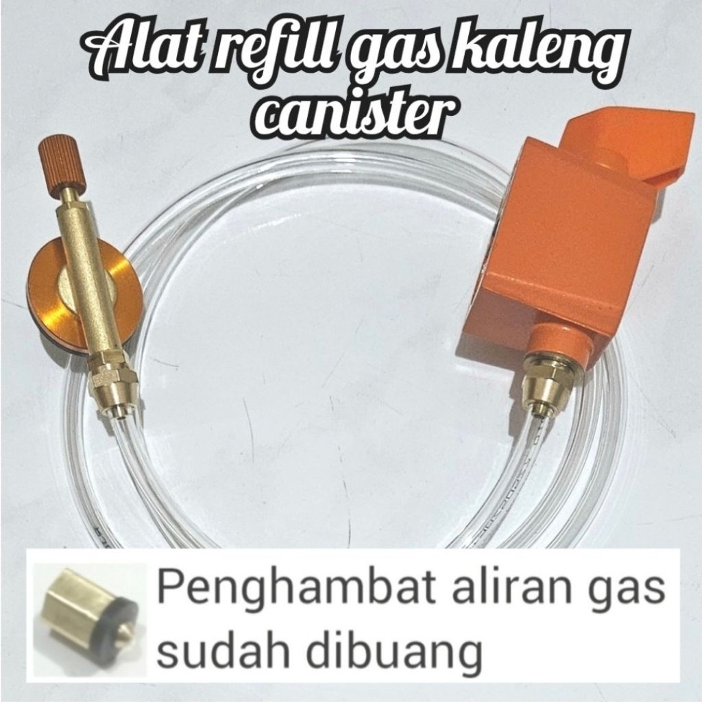 Jual Alat refill gas kaleng portable canister regulator lpg zeppelin ...
