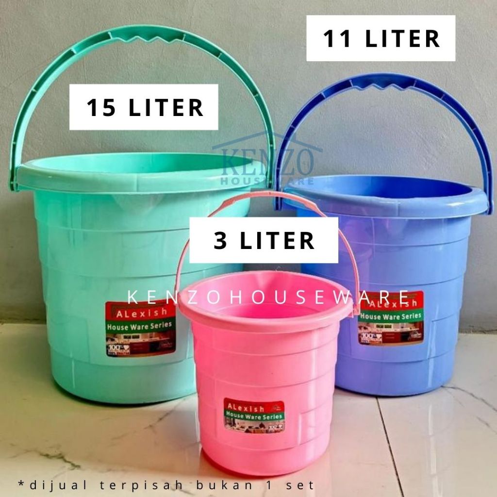 Jual Ember Air 1,5 Galon Ember IKAWA ALEXISH Ember Mainan Anak Pasir ...