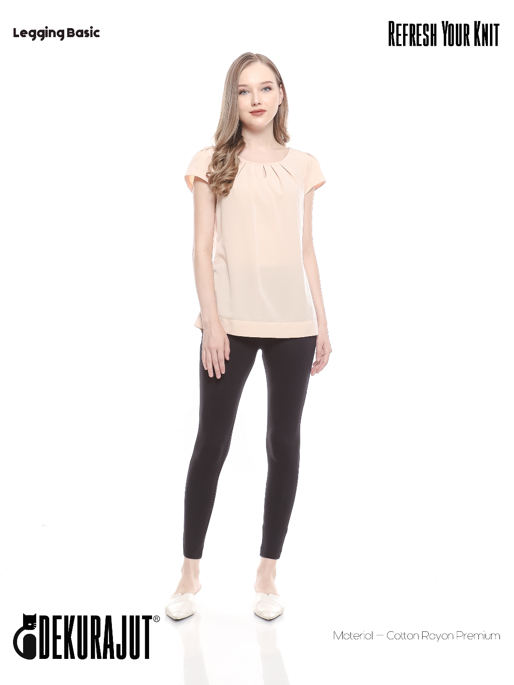 Jual Idekurajut - Inner Legging Basic colours (Celana Legging Bahan ...