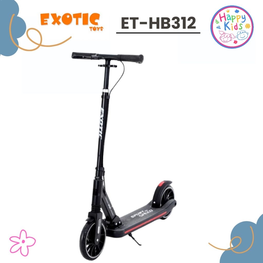 Jual SCOOTER EXOTIC ET-HB312 SKUTER BESI LIPAT MAKS BB 100KG | Shopee ...
