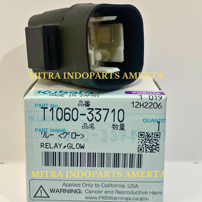 Jual RELAY GLOW L3608 L4400 KUBOTA T1060-33710 GENUINE | Shopee Indonesia