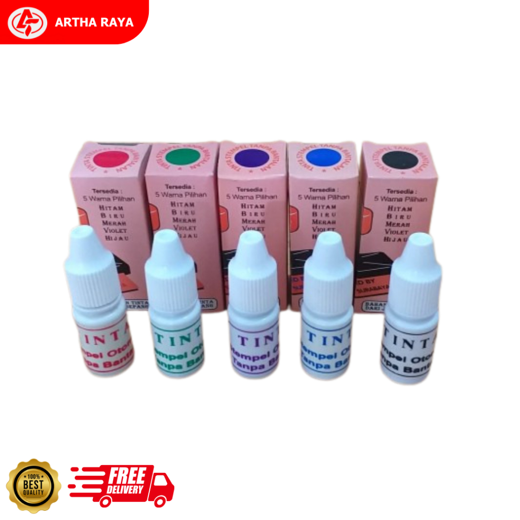 Jual Tinta Stempel Otomatis / Tinta Manis [1 PCS] | Shopee Indonesia