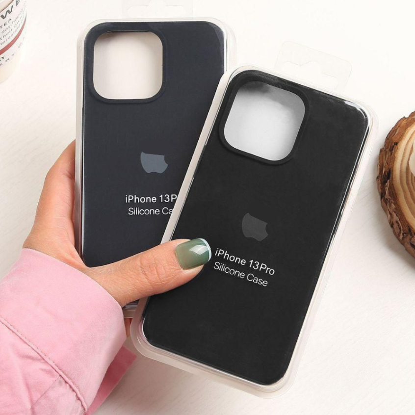 Jual Softcase Silikon Original iPhone Hitam Doff Elegan – Anti Minyak ...