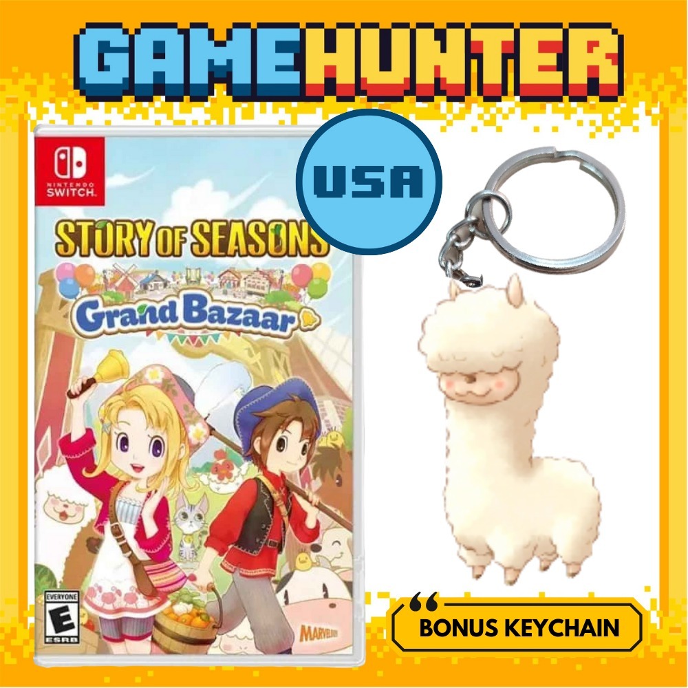 Jual Nintendo Switch Story of Seasons Grand Bazaar / SoS Grand Bazar [English Version] | Shopee ...