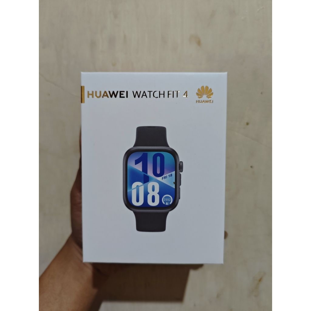 Jual HUAWEI WATCH FIT 4 BARU, SEGEL DAN GARANSI RESMI, WARNA HITAM ...