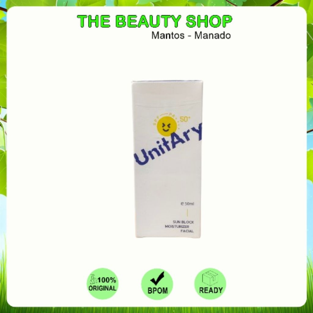 Jual Manado Unitary Sun Block Moisturizer Facial Spf 50+ PA++++ 50ml ...