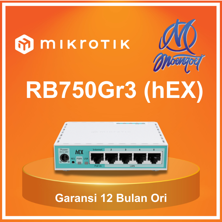 Jual Mikrotik RB750Gr3 Hex RB750G R3 RB 750G | Shopee Indonesia